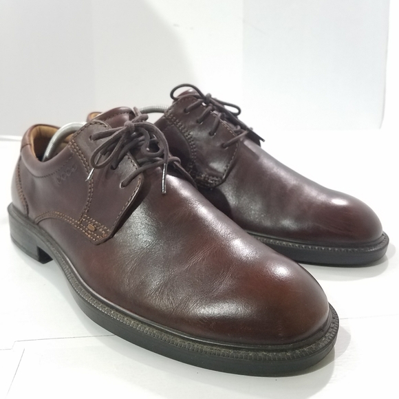 Ecco | Shoes | Ecco Light Shock Point Oxford Casual Leather Shoes Men ...